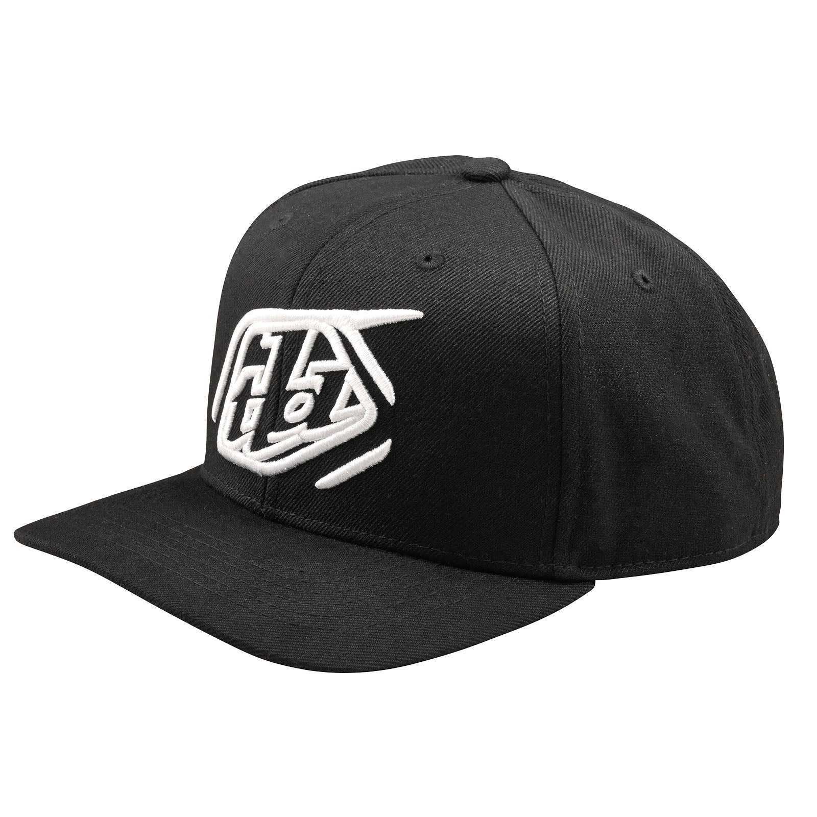 Gebogenes Snapback Hut Abzeichen Schwarz – Troy Lee Designs EU