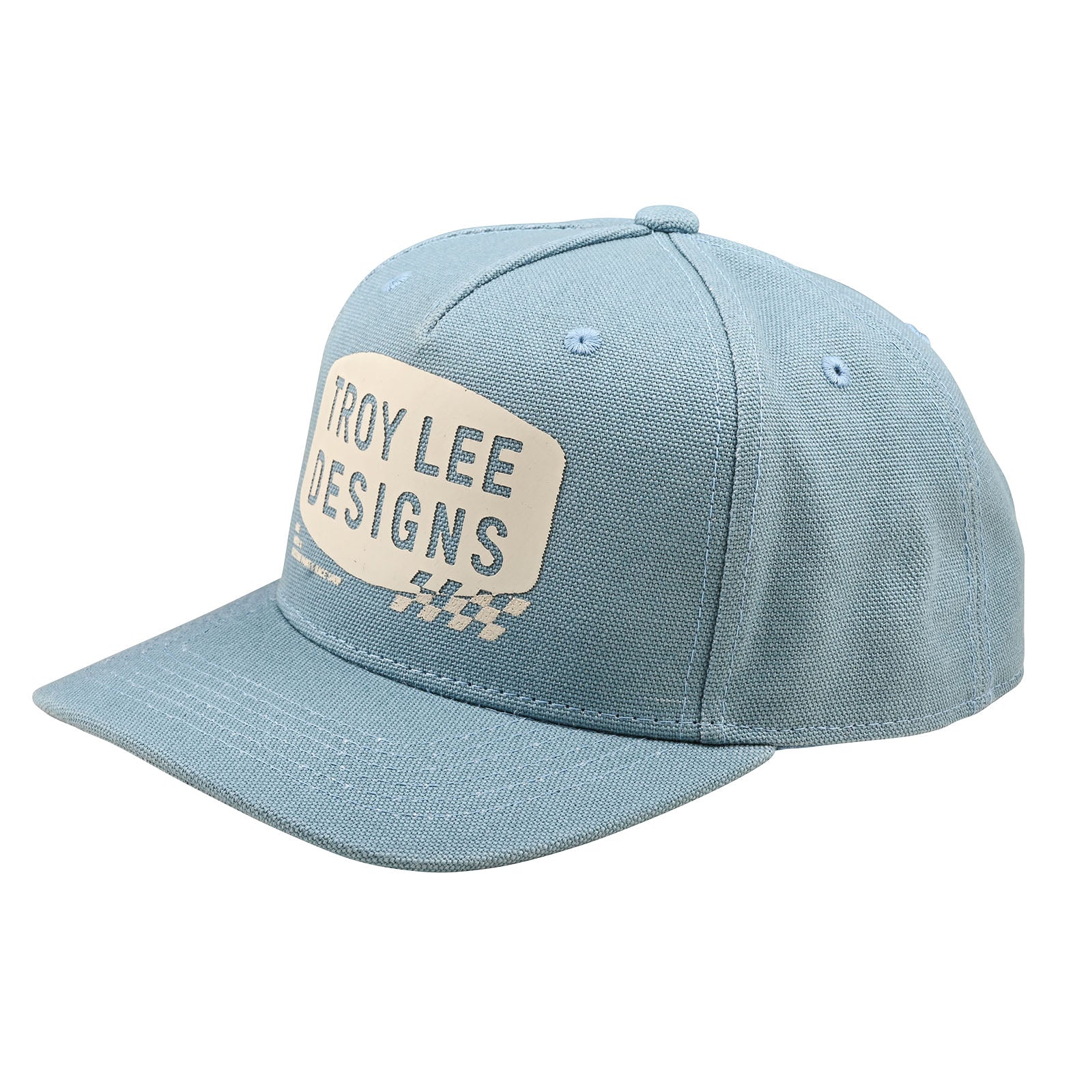 Casquette Snapback incurvée Stamp Smoke Blue – Troy Lee Designs EU