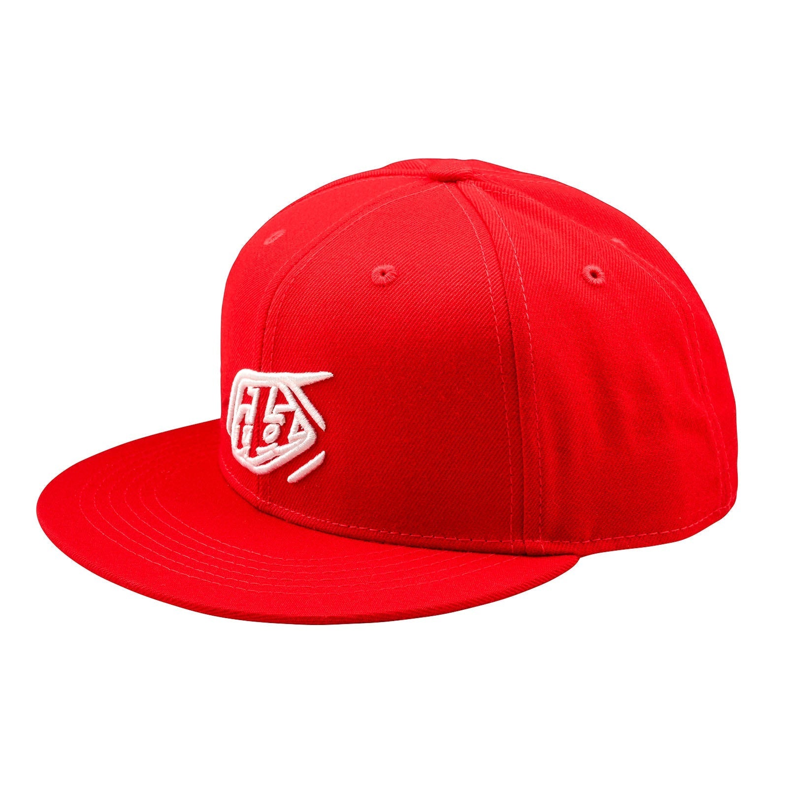 Flat Bill Snapback Abzeichen Team Rot – Troy Lee Designs EU